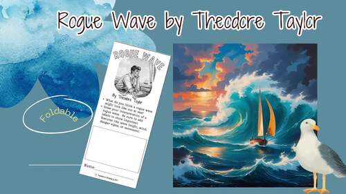 Rogue Wave HMH reading foldable by Sunshine in Secondary | TPT