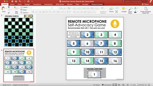 Remote Mic FM System Self-Advocacy Game by Listening Fun | TPT