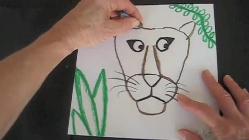 Lion Art, Science of Predator vs. Prey & Square 1 Art Fundraiser by ...