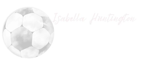 Editable Soccer Theme Email Signatures & Business Cards for Soccer Coach