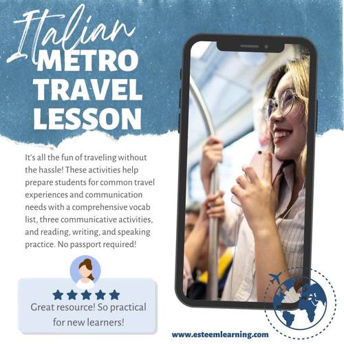 Italian Travel Lesson - Navigating the Metro / Subway by Esteem Learning