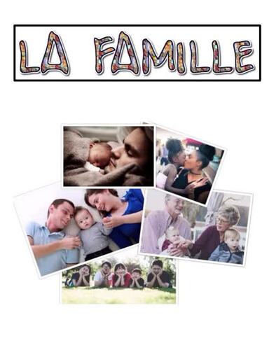 La Famille- French Family Comprehensive Printable Lesson w/Speaking ...