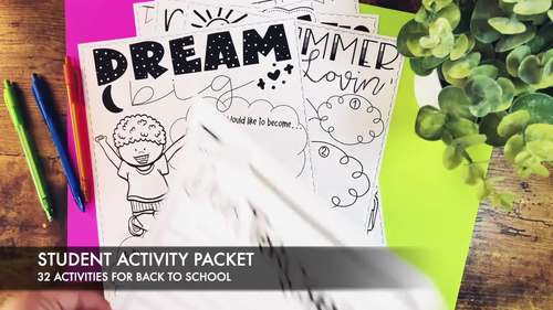 Back to School Community Building Activities 32 Student Activities ...