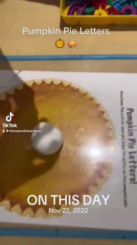 Pumpkin Pie Letters by ThosePre-KTeachers | TPT