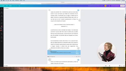 Compréhension de Lecture 2e cycle Les Saisons - French Reading ...