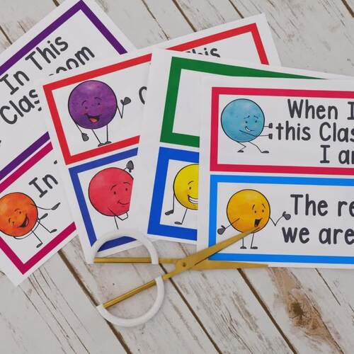 In This Classroom Student Affirmation Station - Classroom Decor - Back ...