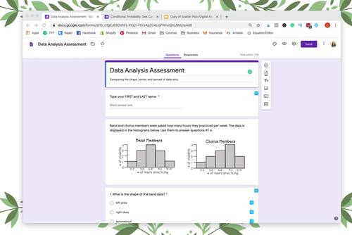 Distance Learning: Probability & Statistics Digital Activities Bundle