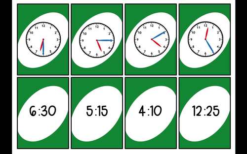 Time Card Game (UNO inspired) by Teaching with Mrs Wildy | TPT