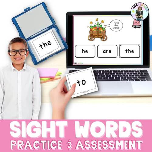 Sight Word Practice | Kindergarten high-frequency words | Special ...
