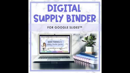 Digital Supply Teacher Binder by Parfaitement Parnell | TPT