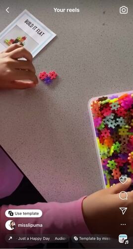 STEM Toys Hashtag Blocks Build Cards by Spedtacular Materials | TPT