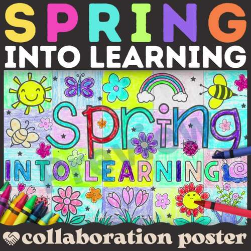 Spring Collaborative Poster Activity | Classroom Community ...