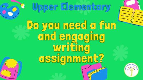Descriptive Writing Unit for Upper Elementary by The Teacher Support Hub