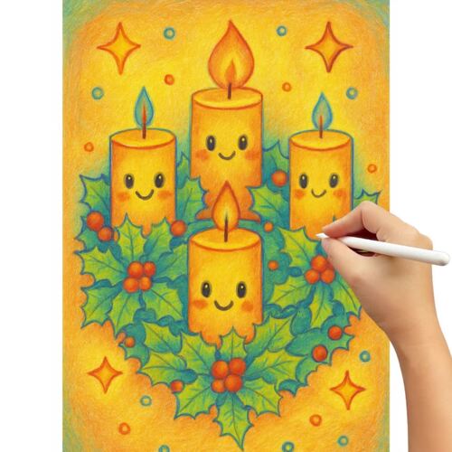 Advent Coloring Pages | Christmas Countdown Activities | Printable Fun!