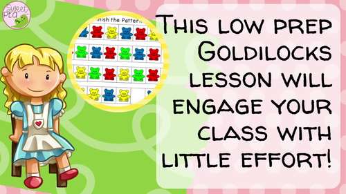 Fairy Tale Theme: Goldilocks & the 3 Bears Unit -All Centers- PreK ...