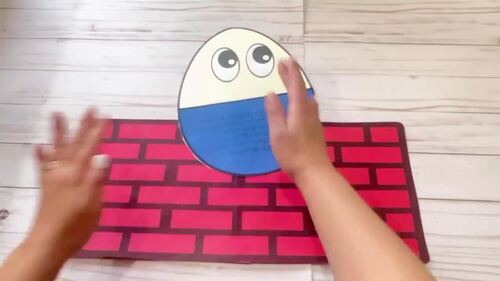 Humpty Dumpty Nursery Rhyme Craft by Liv and Leb | TPT