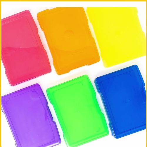 Task Card Box mockups | Bright colors Set 1 by Speaking of Images