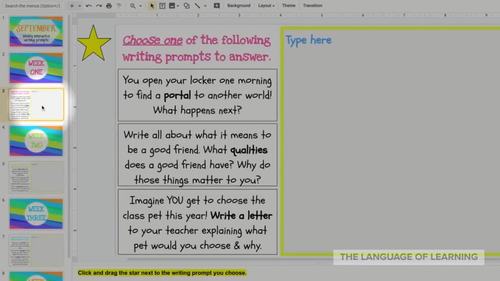 50% OFF! Writing Prompts for 3rd, 4th, 5th grade | Writing Choice Board ...