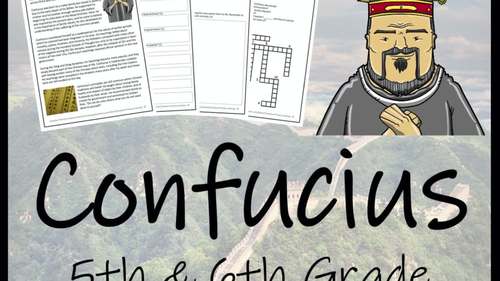 Confucius Close Reading Comprehension Activity | 5th Grade & 6th Grade