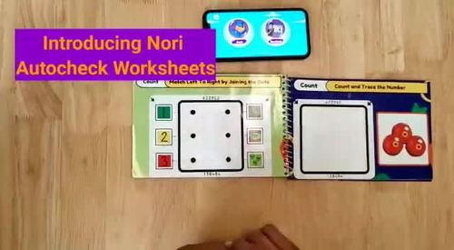 Pre -K - Count 0-9 - Interactive Worksheets - 3-5 year Kids. Level 1