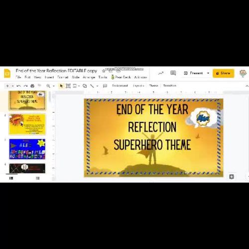 End of the Year Reflection in Google Slides™ 100% Editable! by Jo Jo's ...
