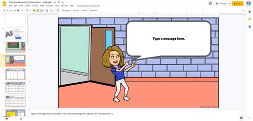 Digital Classroom with Weekly and Daily Agenda Google Slides & PowerPoint