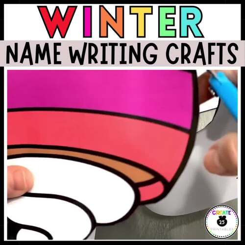 January Crafts | Hot Chocolate Craft | Preschool Name Crafts | Winter ...