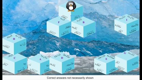 Simplifying Radicals with Variables Digital Puzzle plus Print by Joan ...
