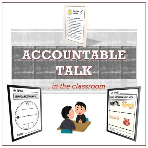 Accountable Talk, Clock Seasonal Partner, Cooperative Learning, Group Work