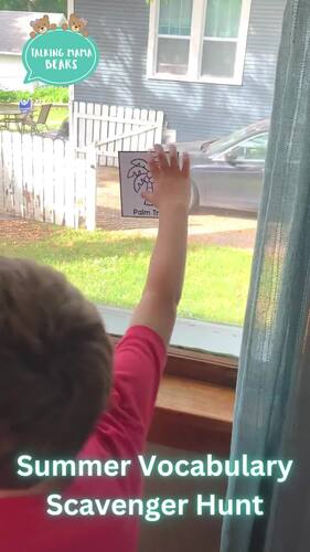 End Of Year | Summer Vocabulary Scavenger Hunt Activity by Talking Mama ...