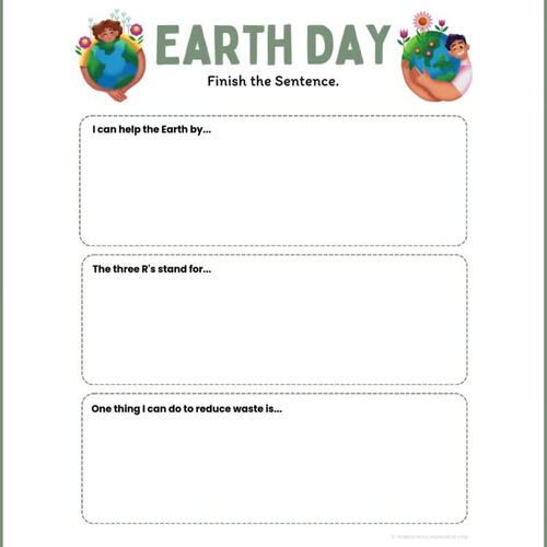 Earth Day Activities - Earth Day Writing, Reading Information, Quiz ...
