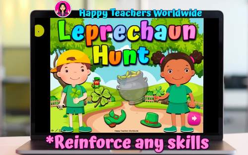 St. Patrick's Day Leprechaun Hunt Powerpoint Game by Happy Teachers ...
