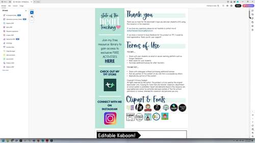 Sight Words Reading Center Activities - Kaboom Game - Kindergarten and ...