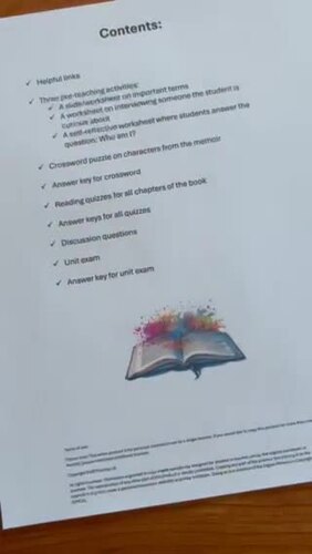 Complete ELA Lesson on James McBride's The Color of Water by MainelyLit