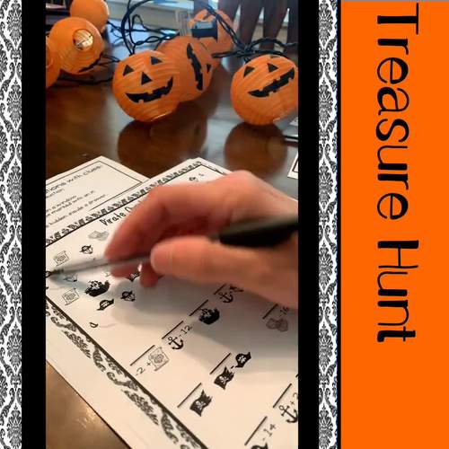 Pirate Treasure Hunt: Halloween Math Activity by Moving Towards Mastery