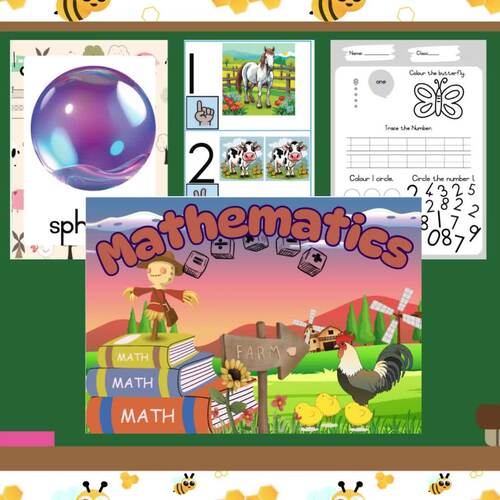 Farm theme Mathematics posters and activities by Gizelle Geyer | TPT