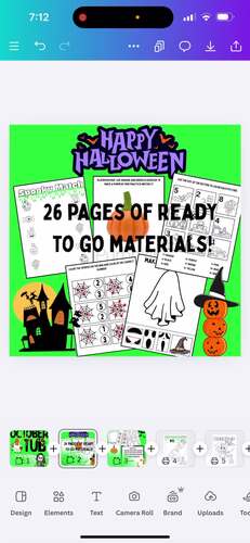 October Morning Tubs | Halloween Centers | PreK-K Literacy, Math & Fine ...