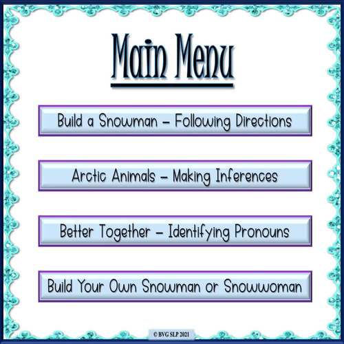 Winter Build a Snowman PRINTABLE Craft and BOOM CARDS Interactive Book ...