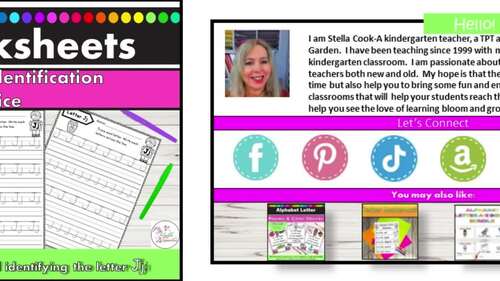 Letter J Handwriting Worksheets Letter of the Week Alphabet Activities