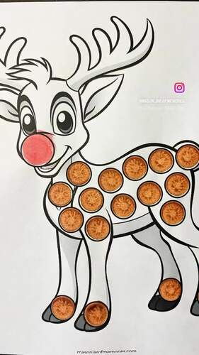 Preschool Christmas Worksheets, Christmas Coloring Pages, Dot Marker ...