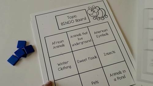 Main Idea BINGO by Learning Under Sail | TPT