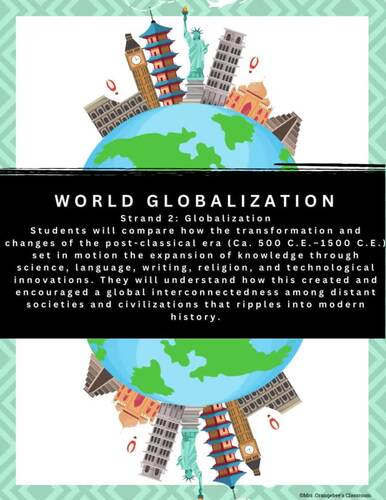 World History Social Studies Globalization Religion Tenets Passages ...
