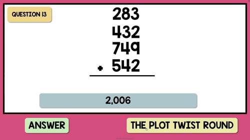 3rd Grade Math Review Game Shows Spiral Review Activities GROWING BUNDLE