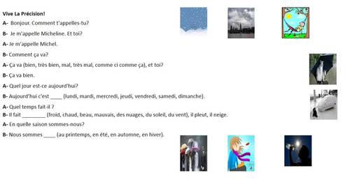 Vive La Précision!: Dialogue Vidéo. Niveau: JK-Gr.2 | TPT