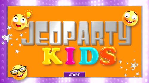 Jeopardy Kids by The Game Room Party Games | TPT
