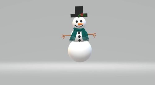 MICROSOFT PAINT 3D: Create a 3D Interactive SNOWMAN for Christmas ...