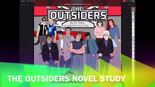 The Outsiders Novel Study by AppleCheeks | TPT