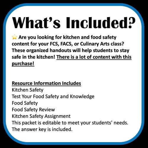 Safe Culinary Practices: Comprehensive Kitchen and Food Safety ...