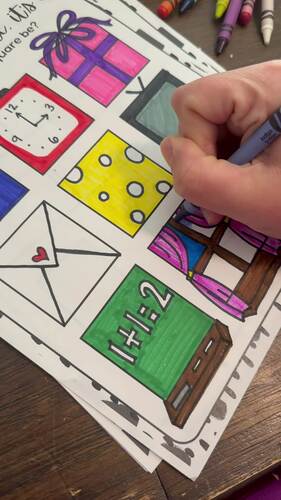 That's Not a Square... Morning Work/Early Finisher/No Prep Shape Printable