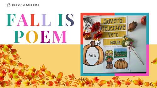 Elementary Poetry Lesson For the Fall by Little Sparks BIG Wonders